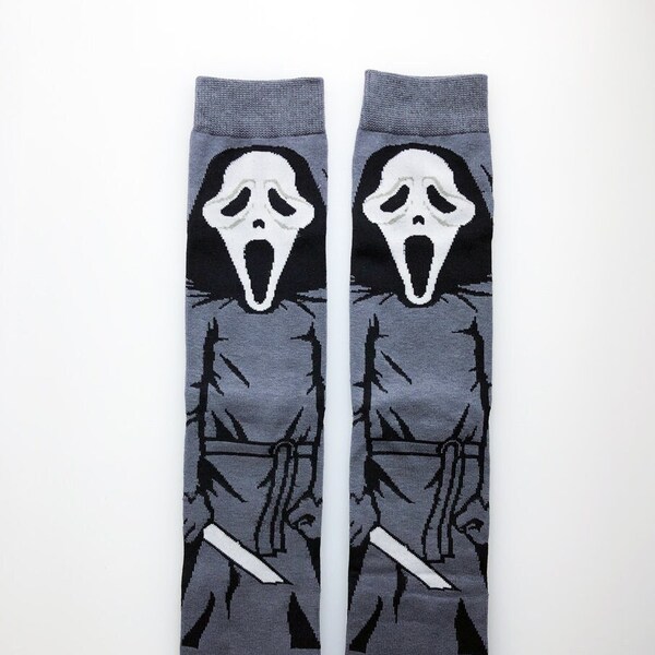 Ghostface Socks - Etsy