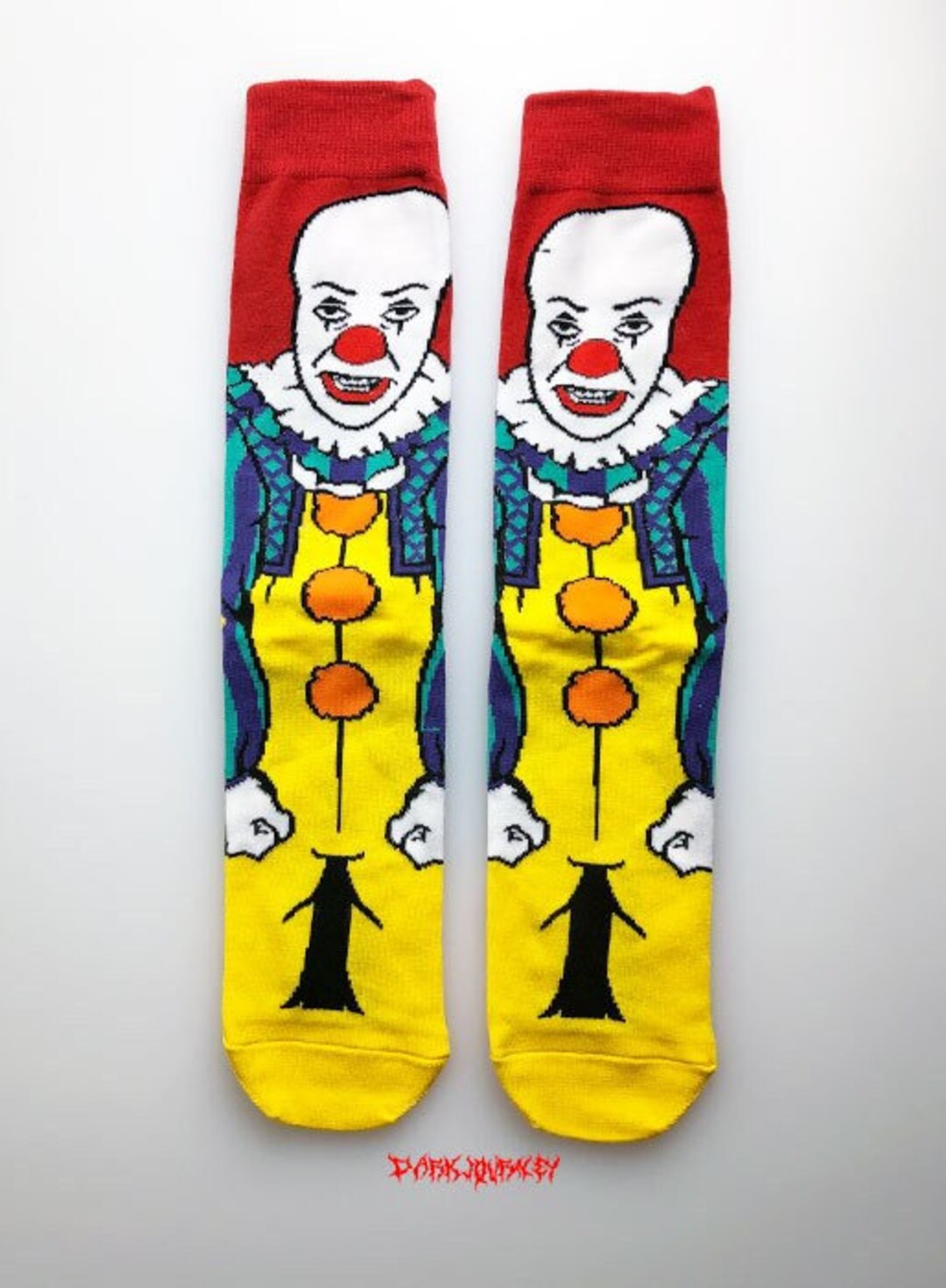 Pennywise IT Horror Socks 1 - Etsy