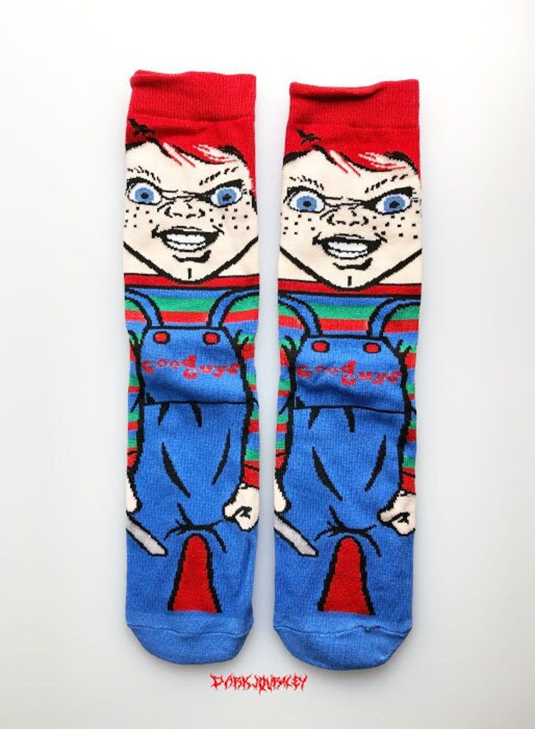 Chucky Childs Play Horror Socks #1 - Etsy