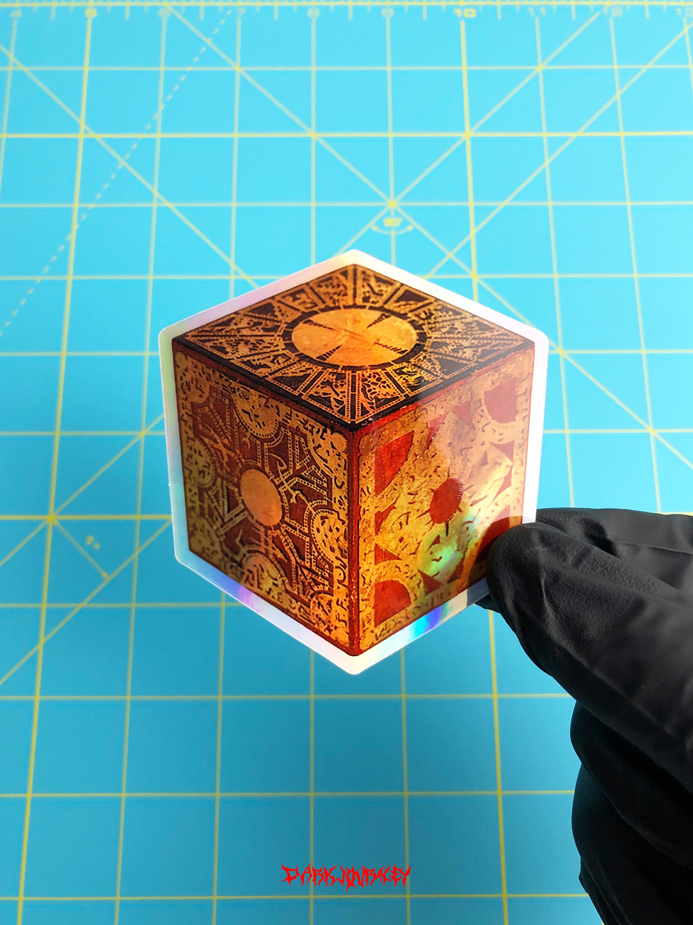 Hellraiser Holographic Puzzle Box Sticker - Etsy