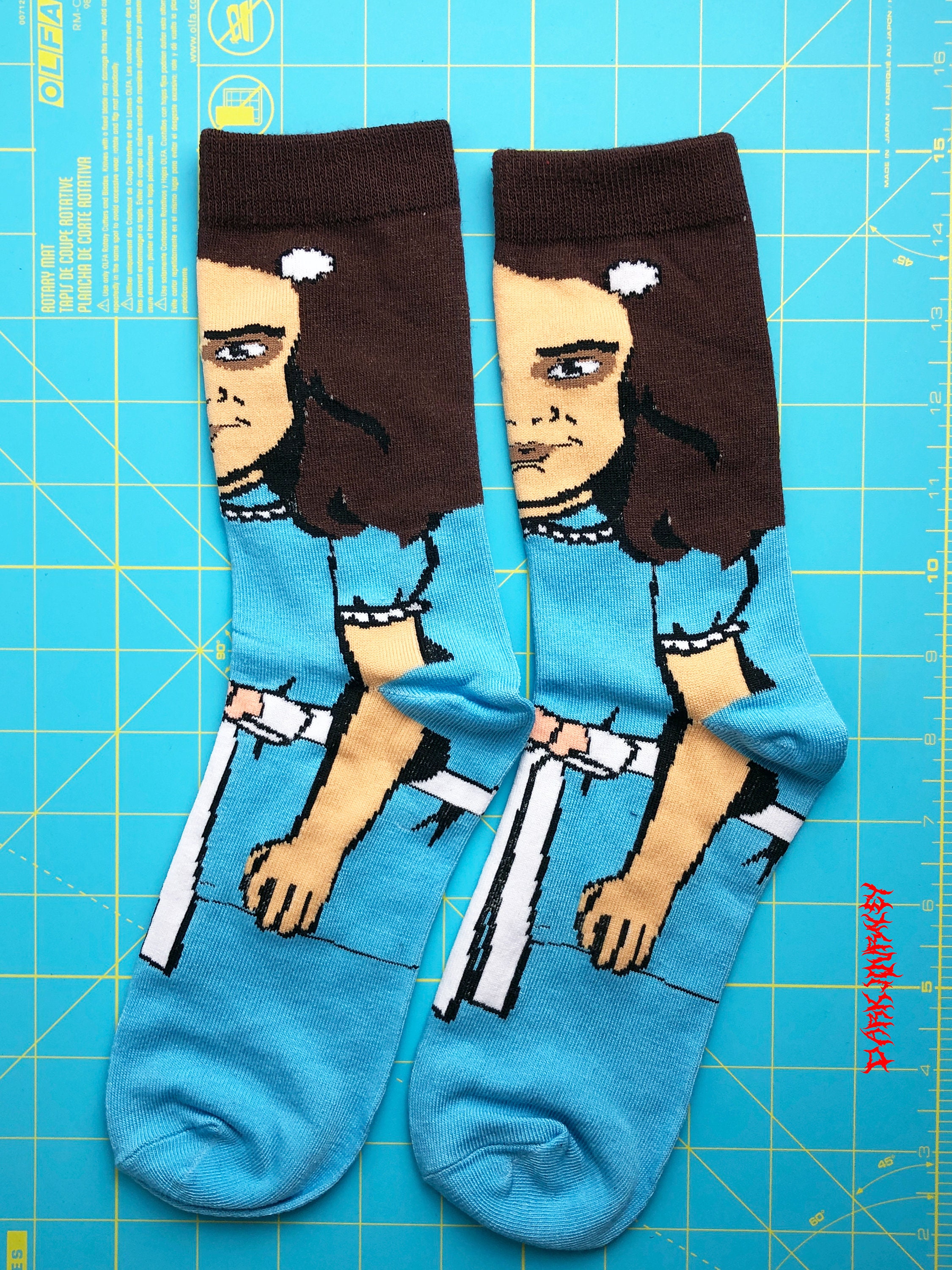 The Shinning Twins Horror Socks - Etsy