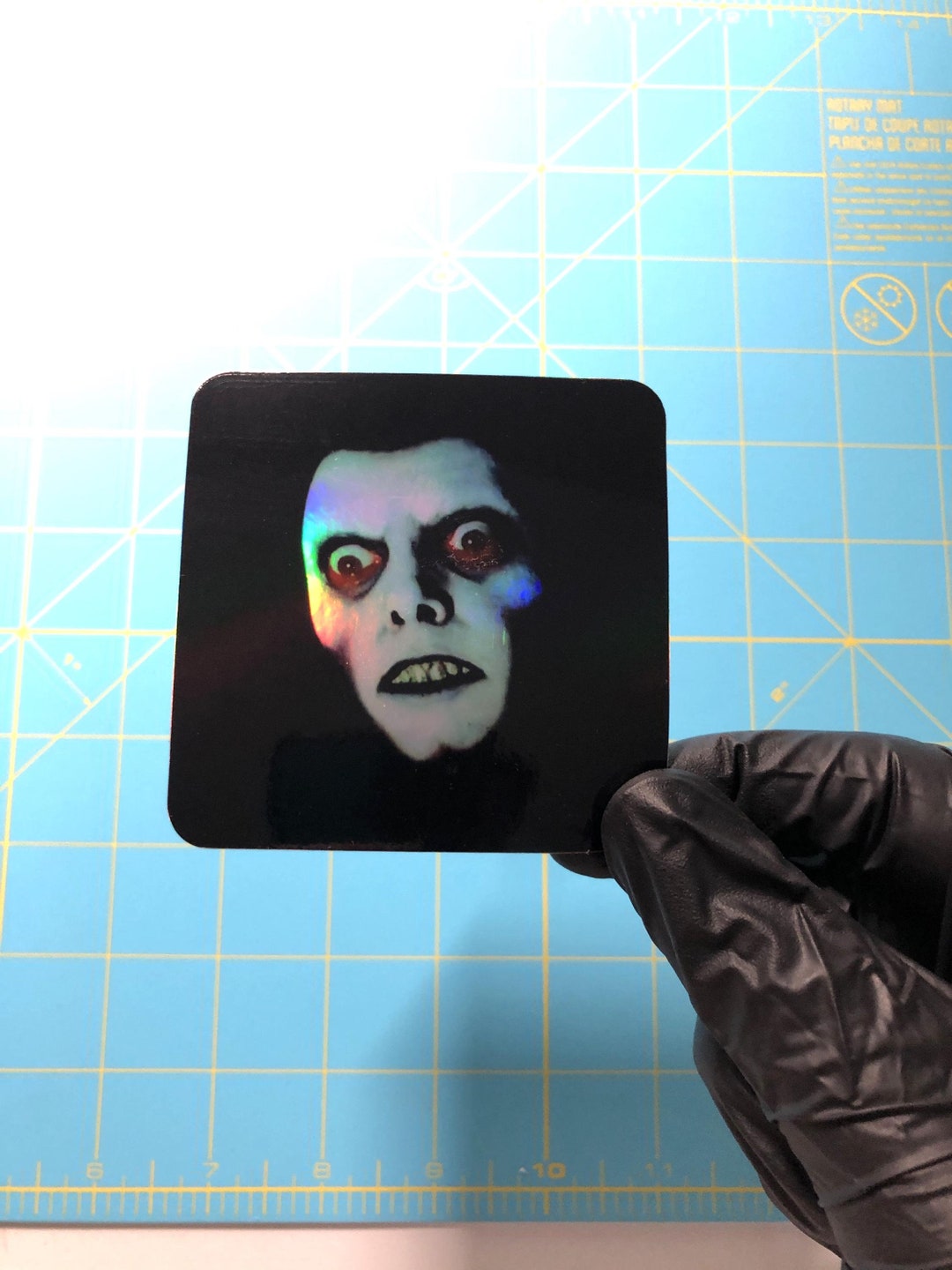 The Exorcist Holographic Sticker - Etsy