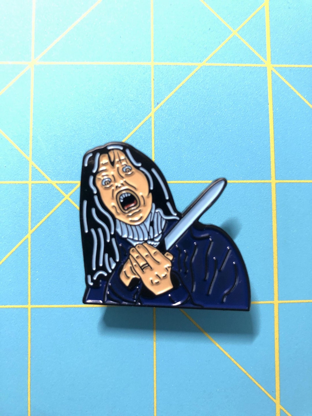 The Shining Shelly Pin Brooch - Etsy
