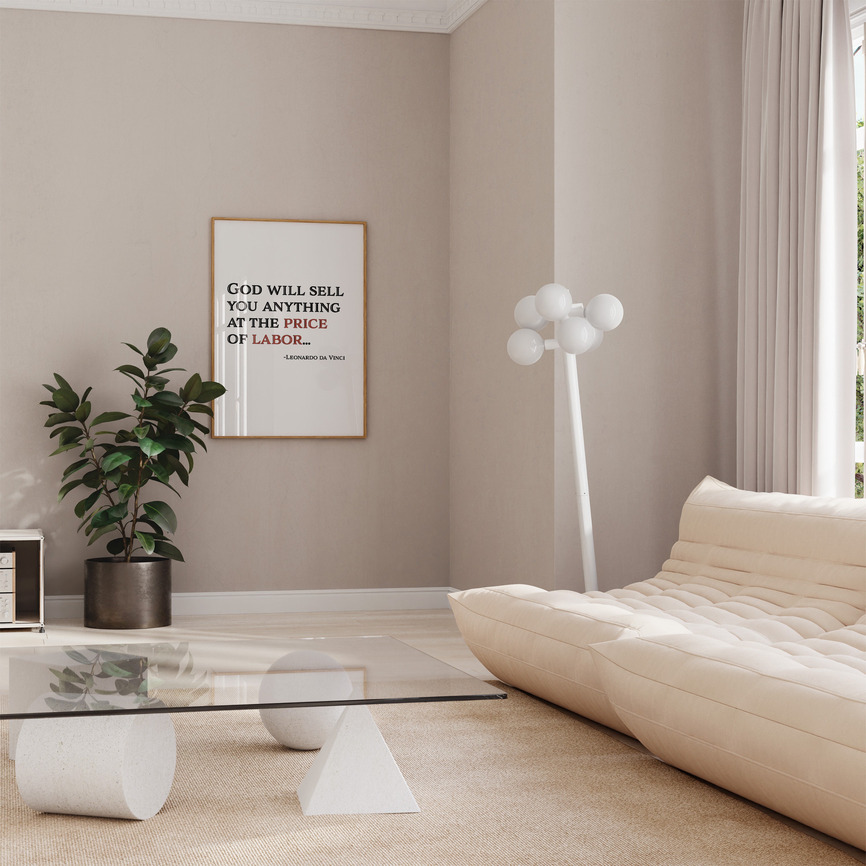 Leonardo Da Vinci Quote Poster, Davinci Quote About Life, Leonardo Da ...