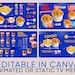 Restaurant Kiosk Menu Bundle Printable A4 A3 Restaurant Menu + Digital ...