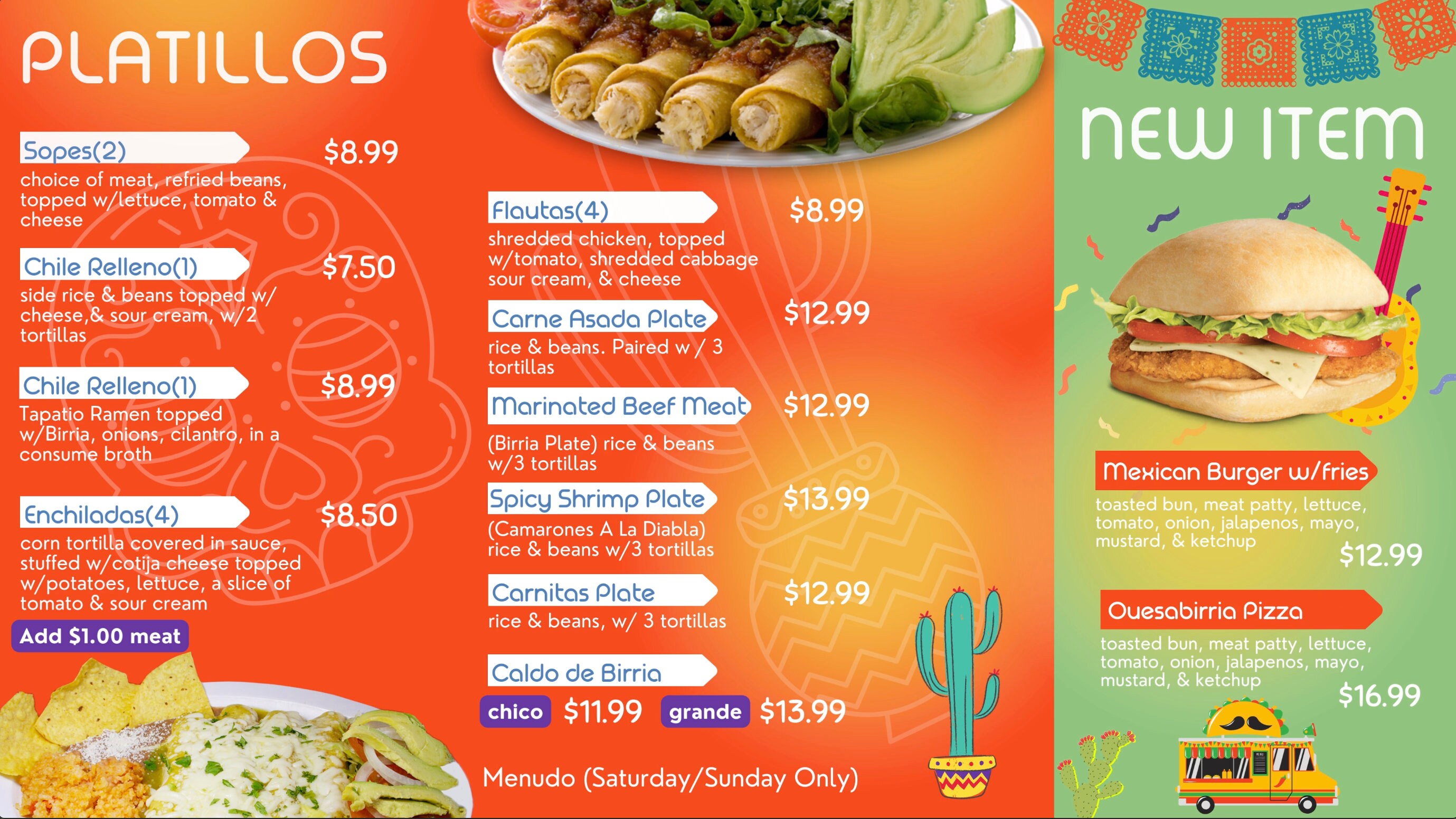 Custom Order TV Menu Board for Restaurant Digital Board Menu Easy to ...