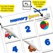 Printable Memory Game for Kids Party Celebration Birthday Christmas ...