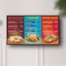 Mexican TV Menu Board for Restaurant Digital Menu Board Menu Screen ...