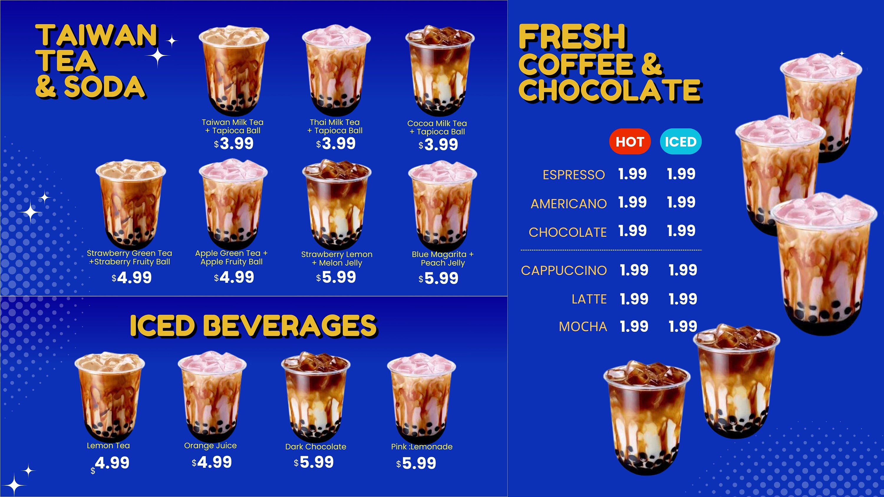 Digital TV Menu Board for Restaurant Digital Menu Board Menu Screen ...