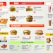 Burger and Fries Food Menu Editable Canva for Restaurant Desserts, Food ...