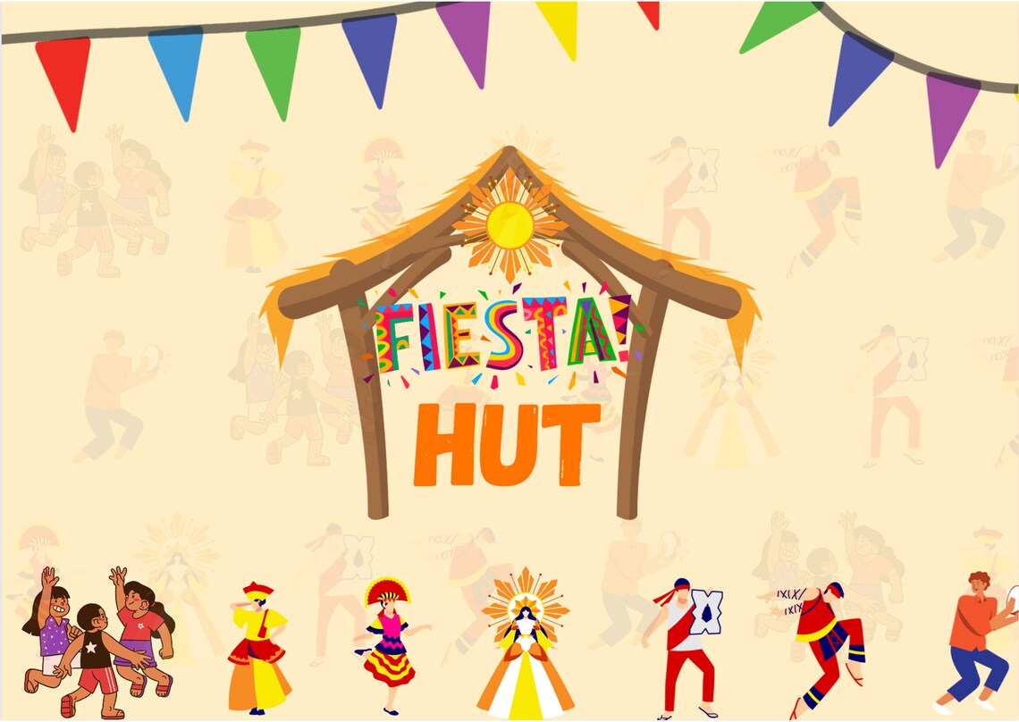 Editable Asian Filipino Food Menu Template for Canva Vibrant and ...