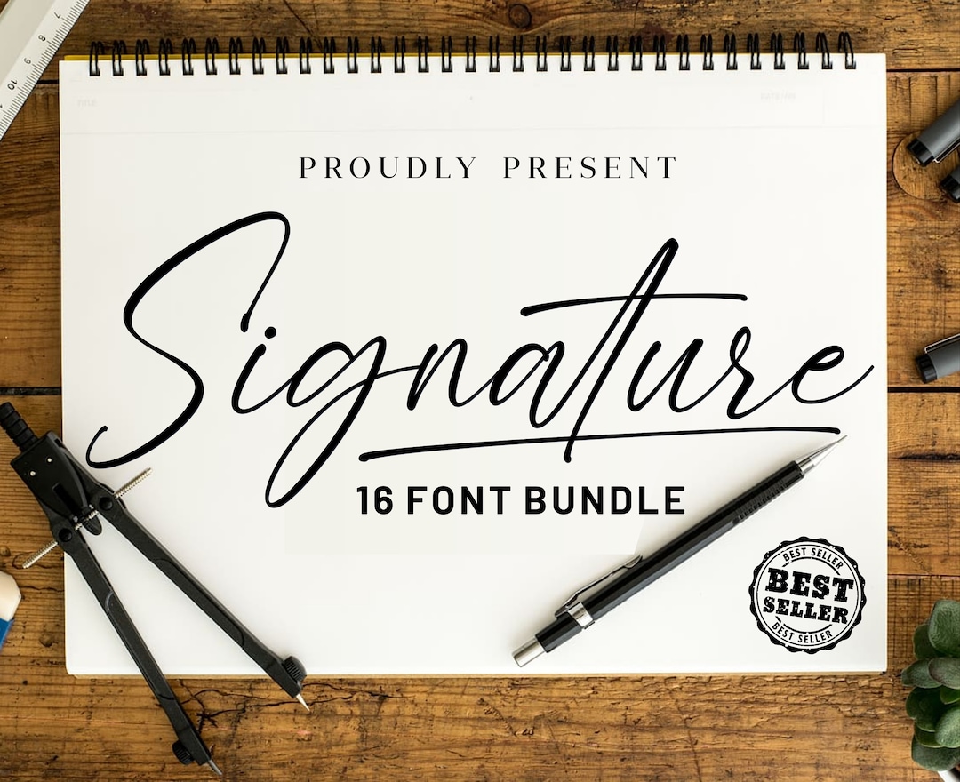 Signature Font, Script Font, Calligraphy Font, Wedding Font, Cursive ...