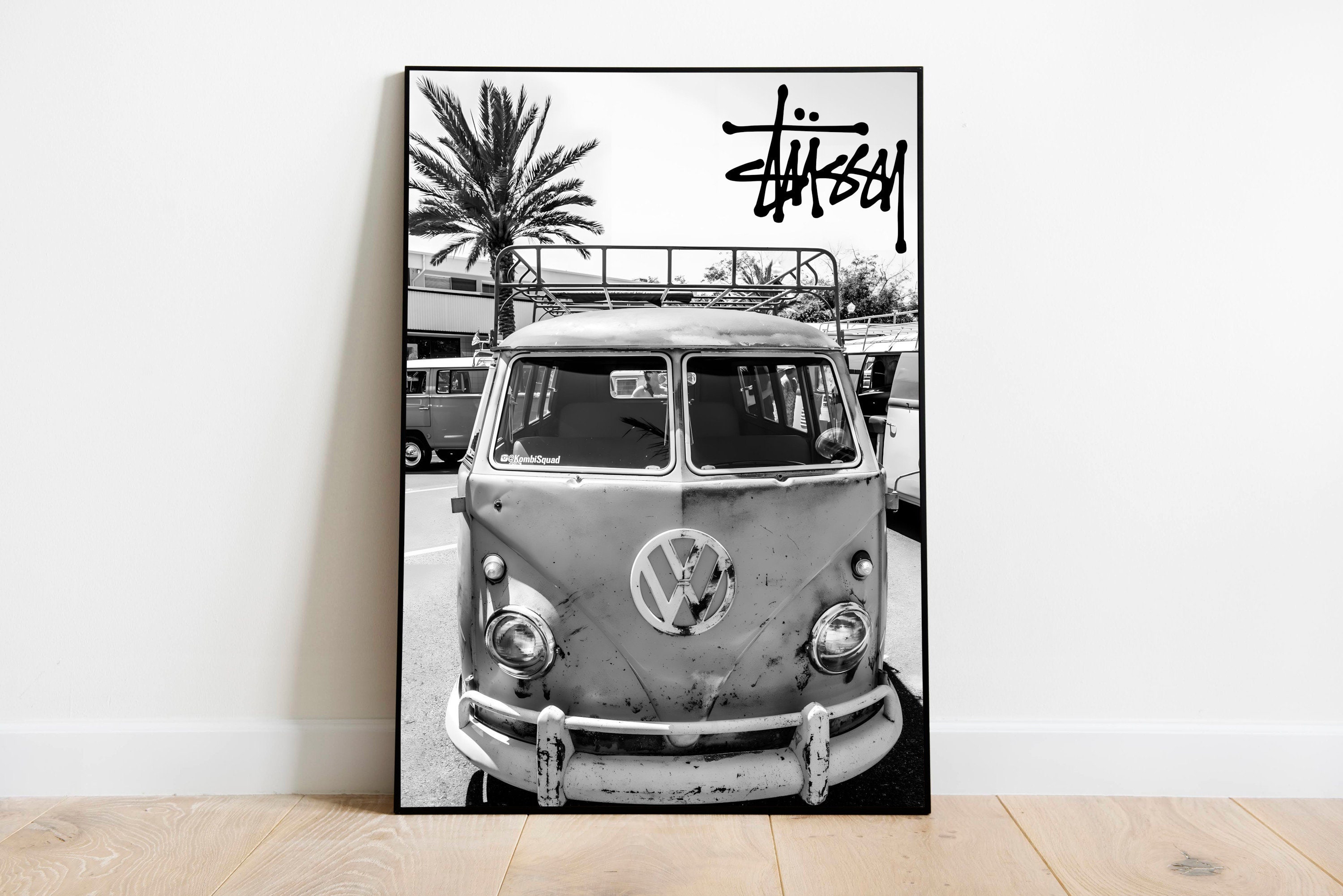 Stussy Fashion Magazine Poster Iconic Magazine Advert X Stussy Bedroom ...