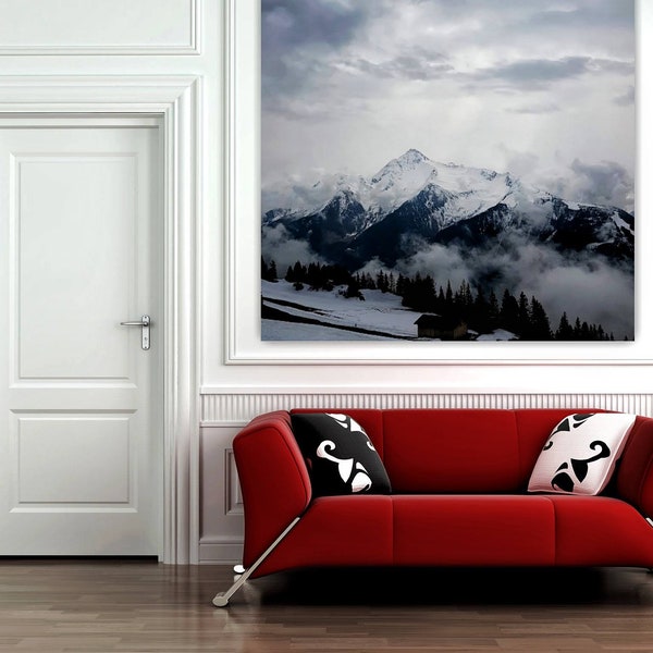 Mountains Poster - Etsy