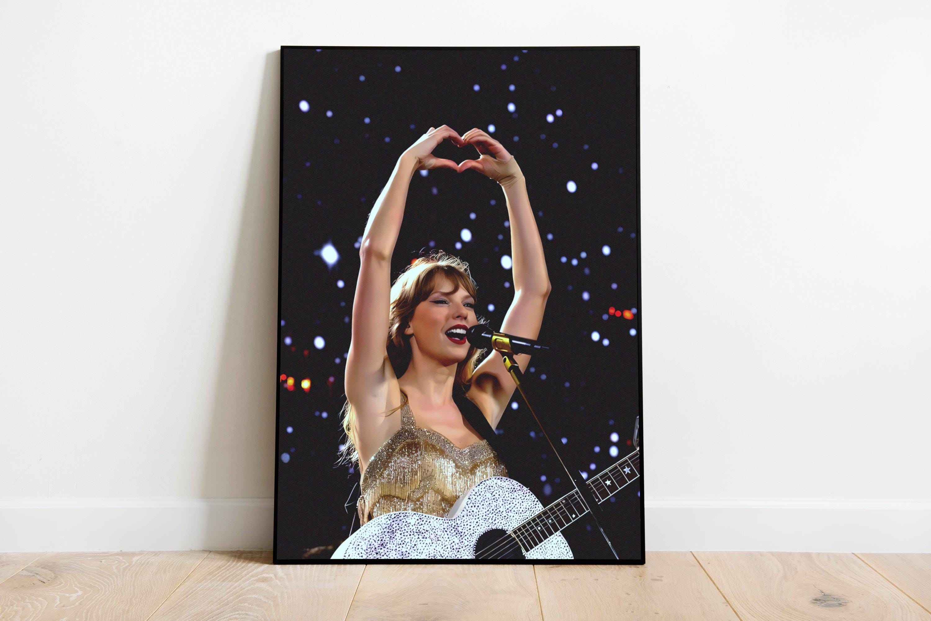 Taylor Swift Concert Poster – Iconic Live Performance Art Print ...