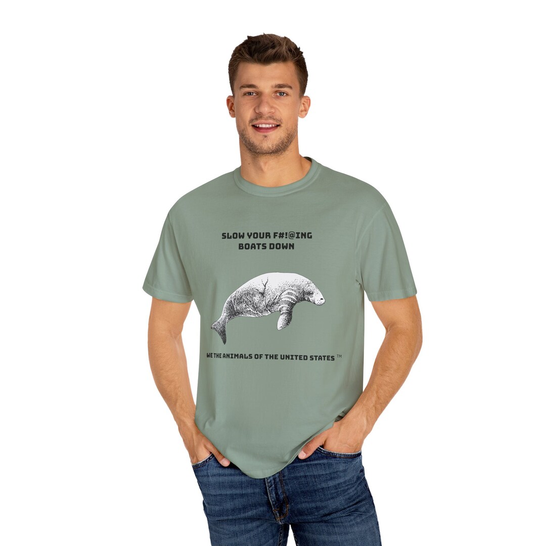 Manatee - Slow Your F#!@ING Boats Down - Etsy
