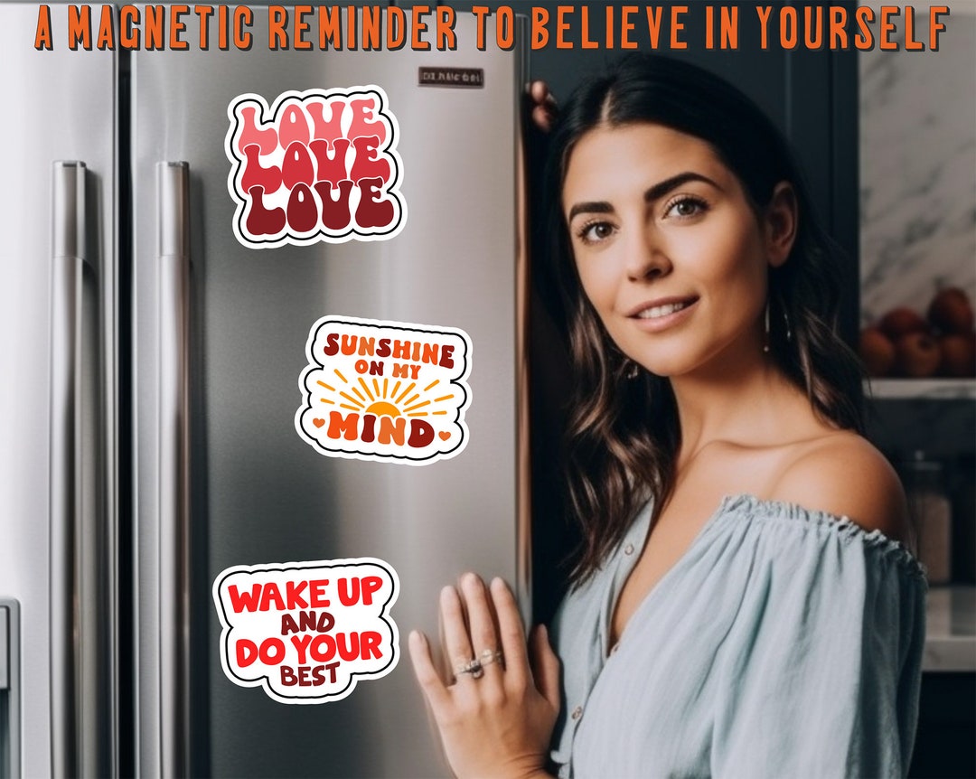 Affirmation Magnet | Motivational Magnets | Inspirational, Positive ...