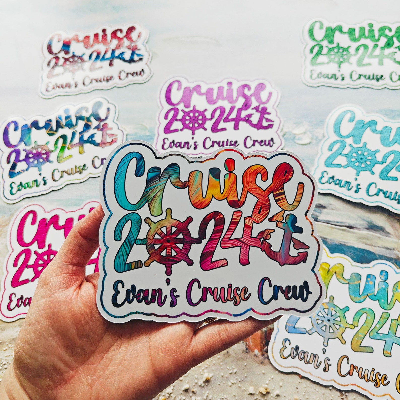 Personalized Cruise Door Magnet Flip Flops cruise 2024 Door Magnet ...