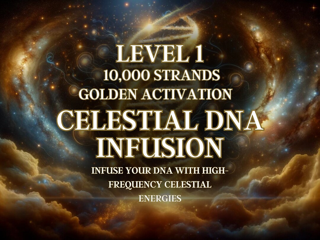 Buy Celestial DNA Infusion: 10,000 Strands, Level 1 Online in India - Etsy