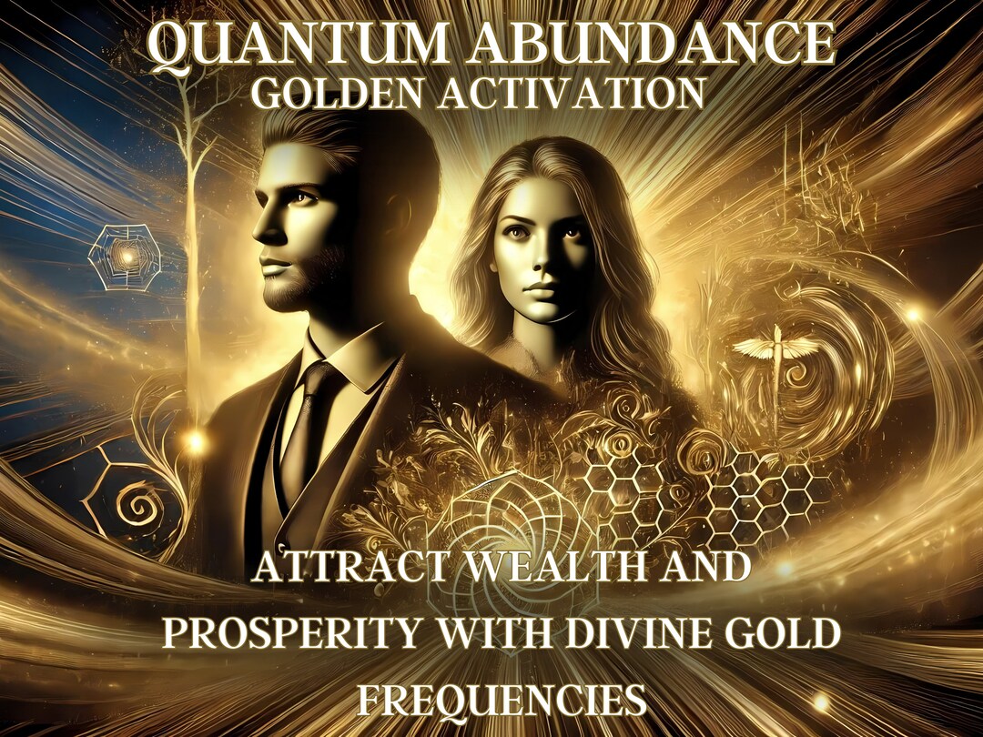 Quantum Abundance Activation – Golden Activation Attract Wealth and Prosperity With Divine Gold ...