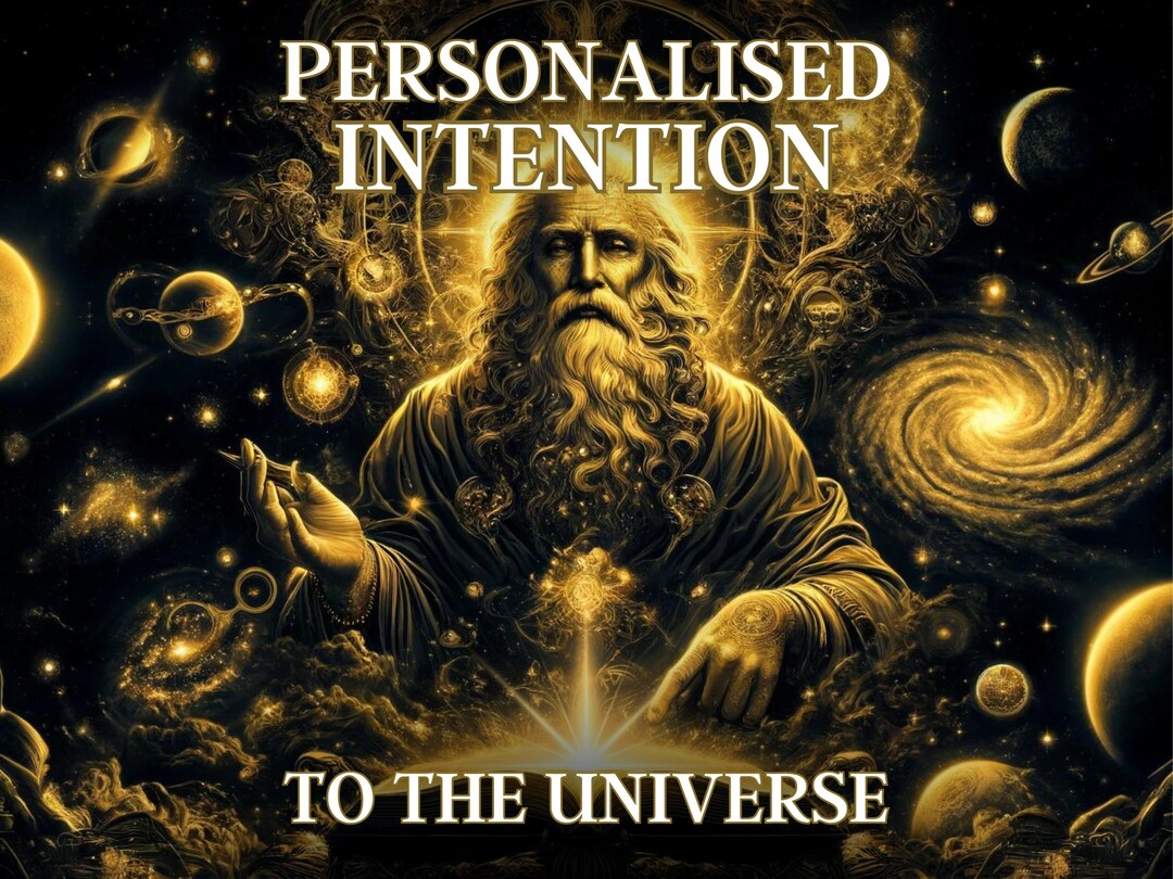 Buy Personalized Intention to the Universe – Manifest Your Desires With ...