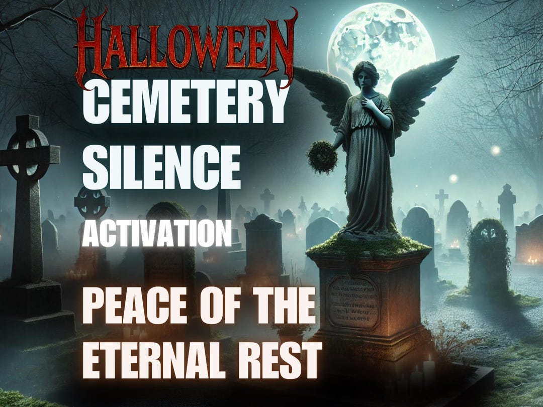 Cemetery Silence Activation – Peace of the Eternal Rest - Etsy
