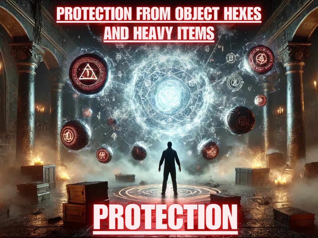 Protection From Object Hexes and Heavy Items - Etsy
