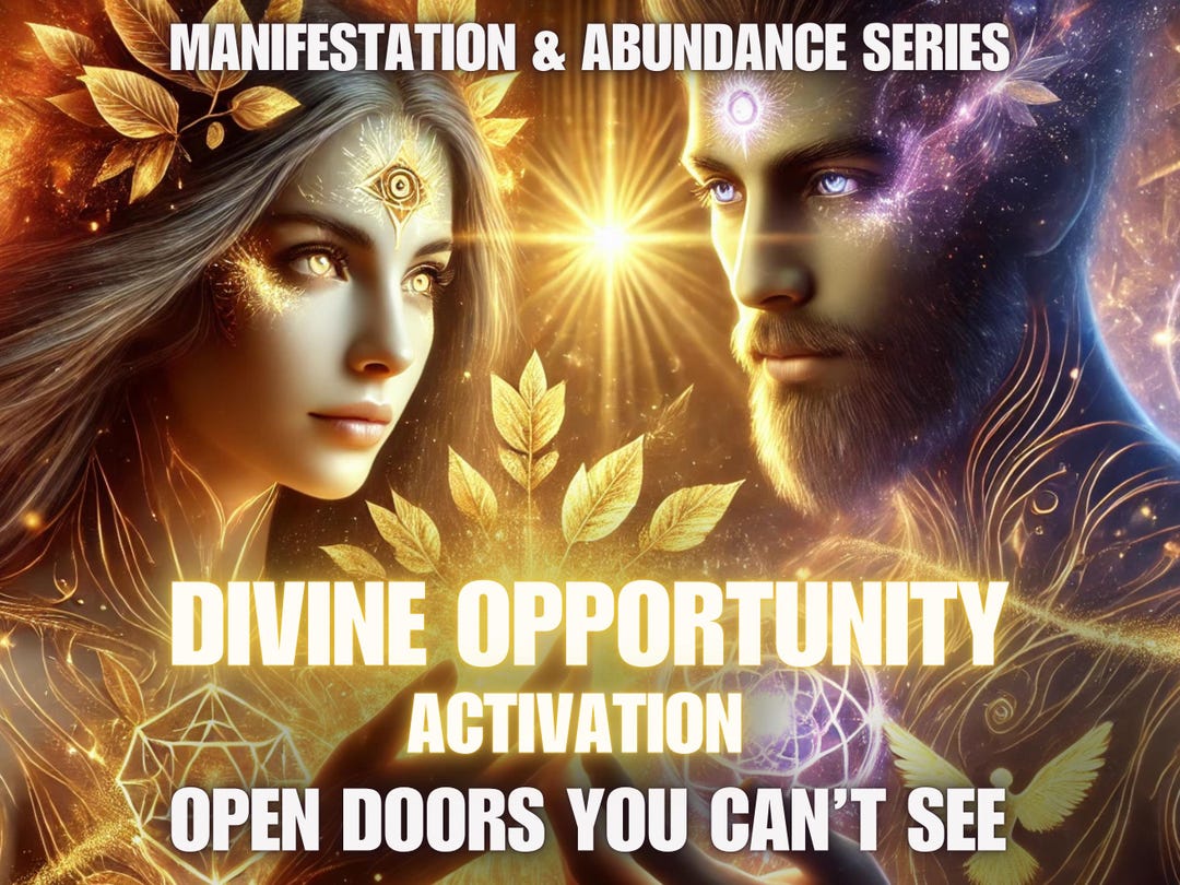 Divine Opportunity Activation – Open Doors You Can’t See Manifestation ...