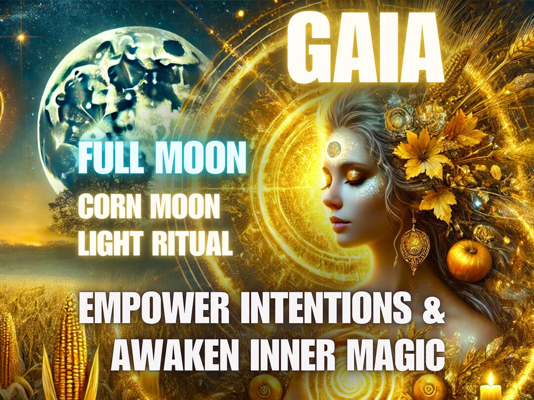 Gaia Corn Moon Light Ritual – Empower Intentions & Awaken Inner Magic ...