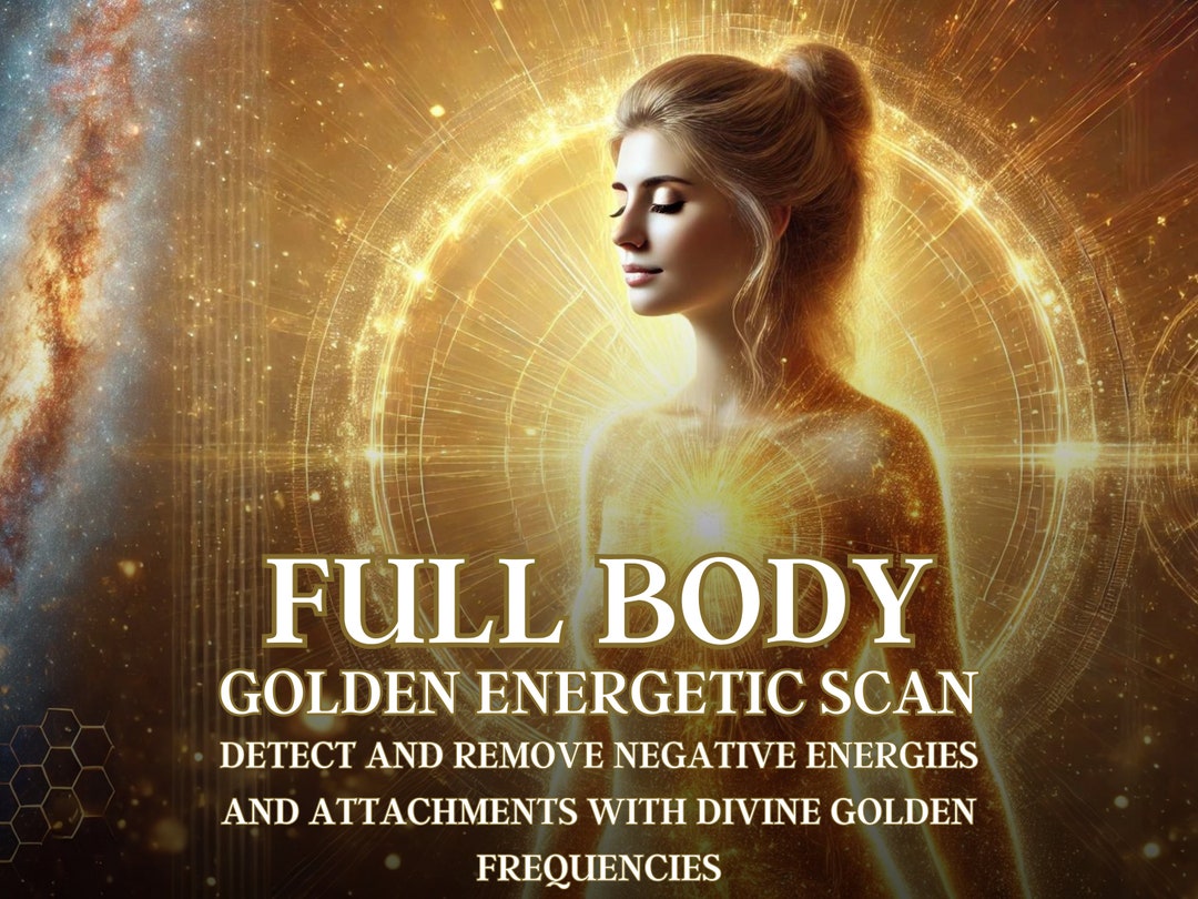 Full Body Golden Energetic Scan: Remove Negative Energies - Etsy