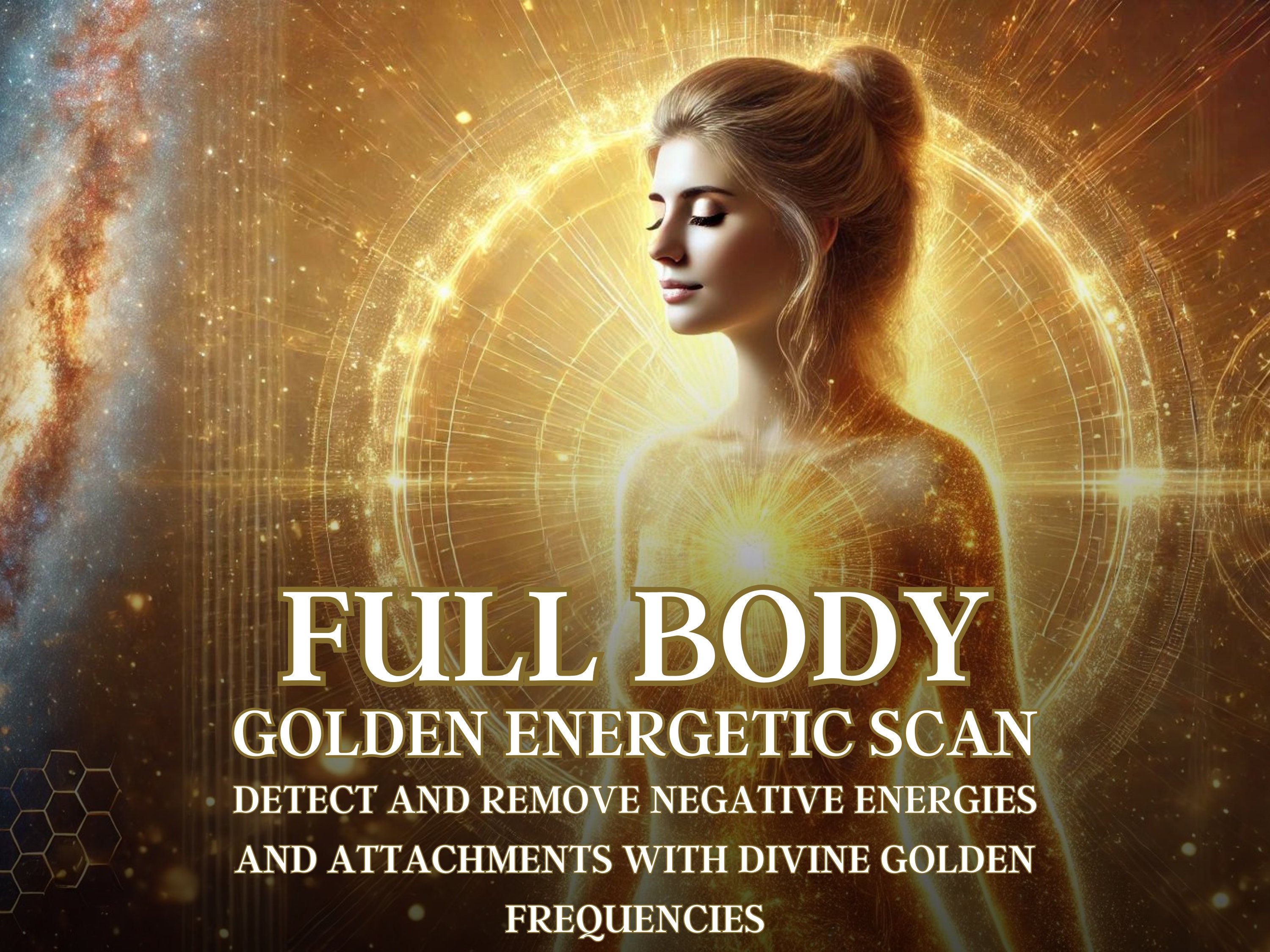Full Body Golden Energetic Scan, Detect and Remove Negative Energies ...