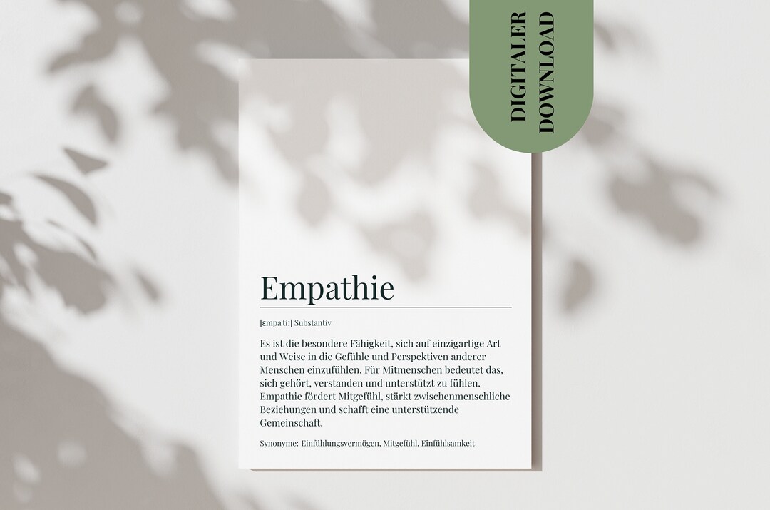 Card Empathy Best Friend Thank You Special Card Empathy Definition Emotional Wall Decoration ...