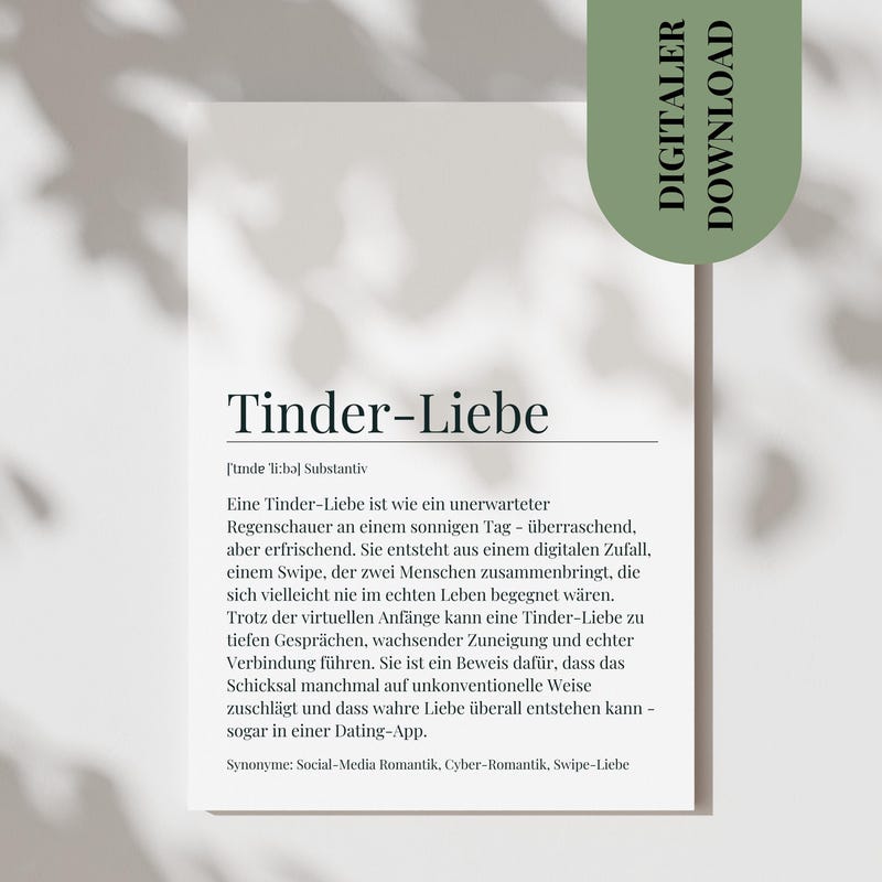 Tinder - Etsy
