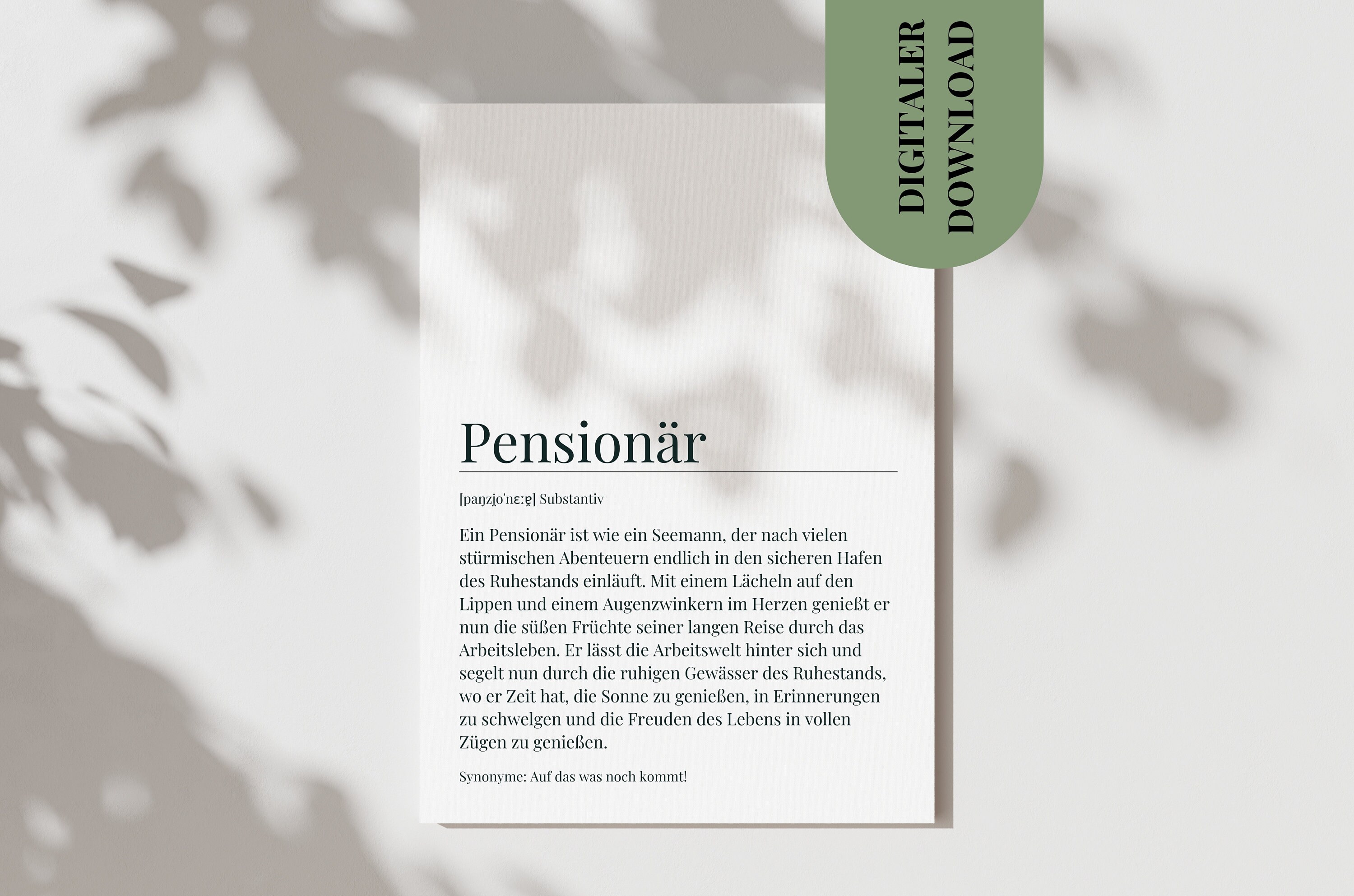 Card Pensioner Gift Retirement Postcard Definition Pensioner Work ...