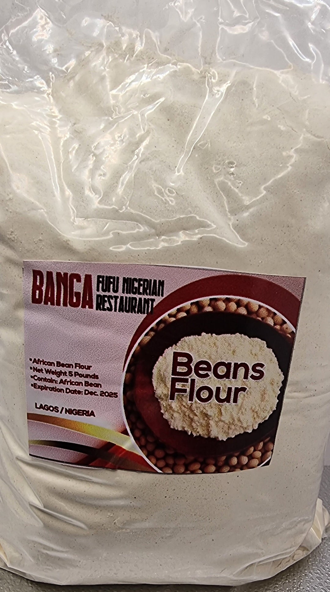 5 Pounds Authentic Bean Flour/akara Flour/ Moi-moi Flour - Etsy