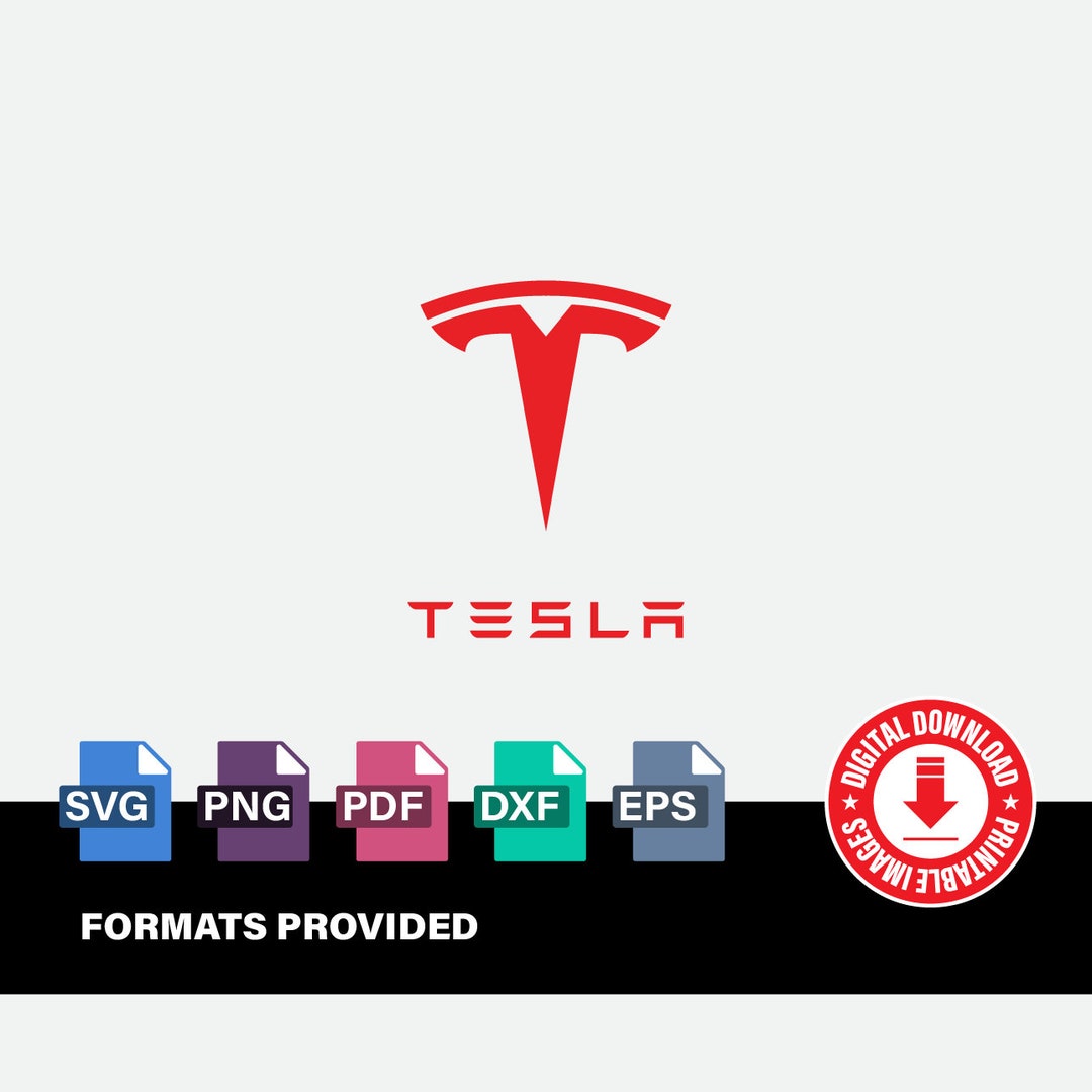 Tesla Logo, Wordmark, Logomark, Cars, Electric, Science, Clipart ...