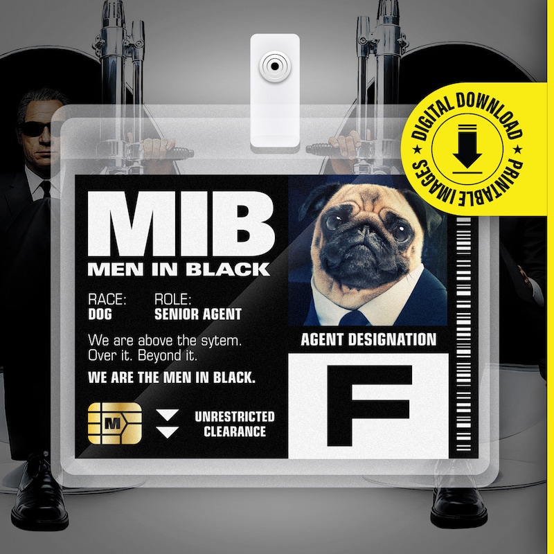 Dog Man Badge Svg - Etsy