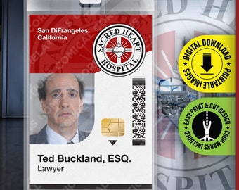 PRINTABLE PDF Shield Agent ID Badge Replica Prop Halloween - Etsy