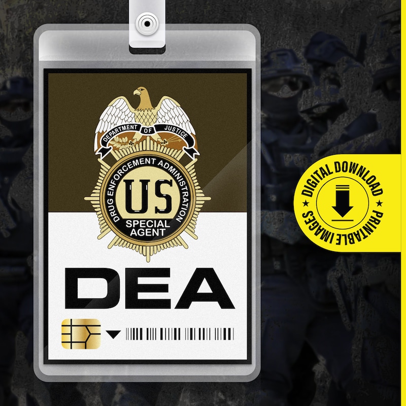 Cia Id Card - Etsy