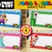 Super Mario Food Labels Variety Pack, Candy Signs Instant Download, 3 ...