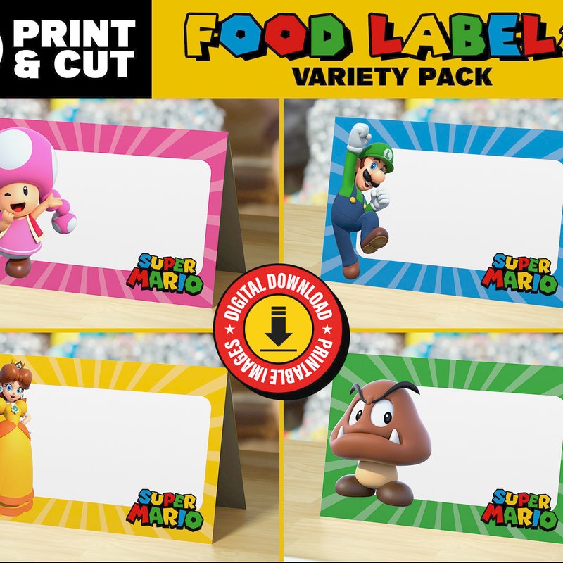 Super Mario Decor - Etsy