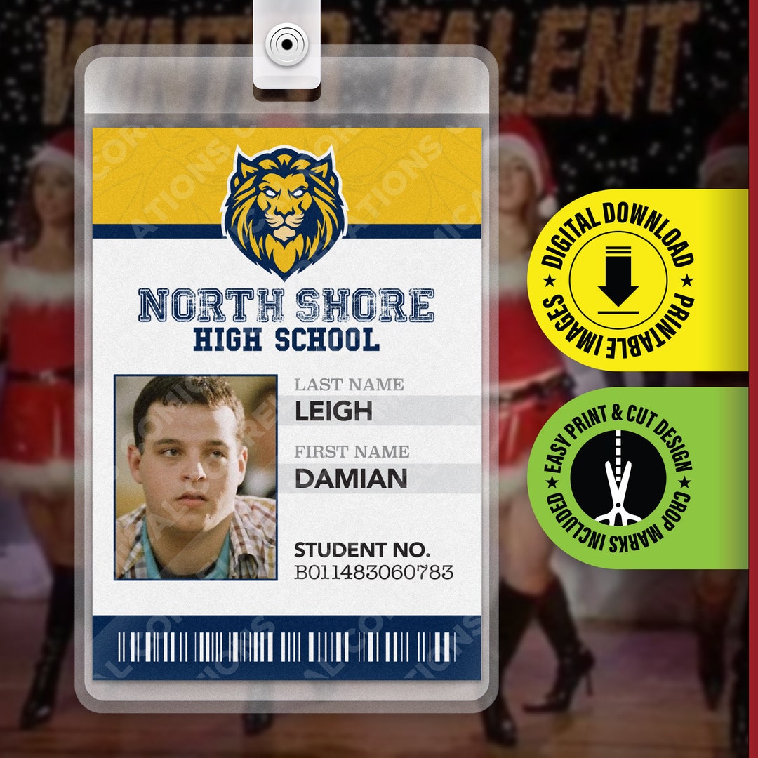 PRINTABLE PDF Damian Leigh Mean Girls North Shore High School Student ...