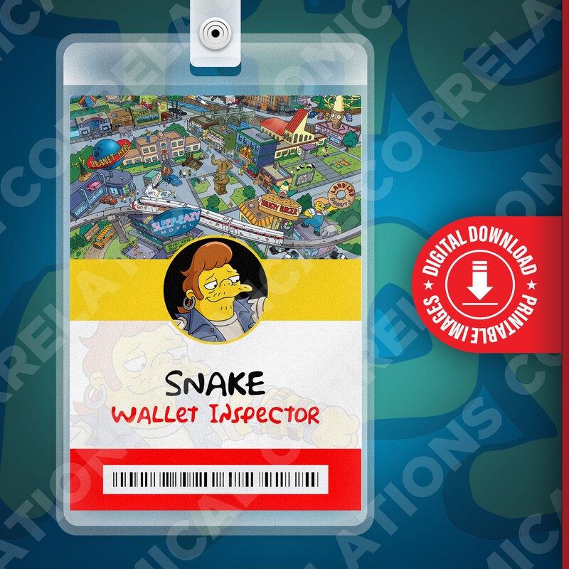 Props for Characters on the Simpsons - Etsy