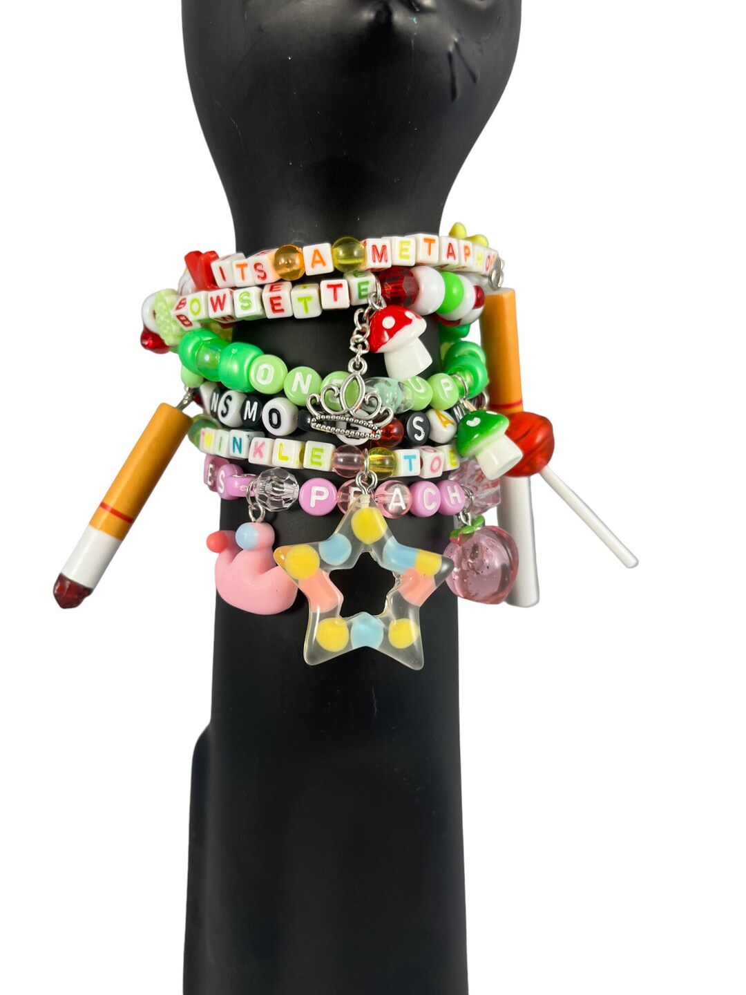 Kandi Singles Bracelets Nerd Core Mix - Etsy