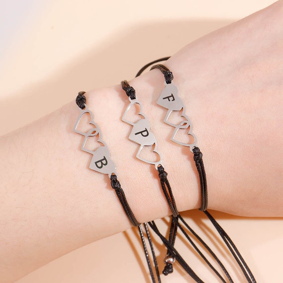 Sister heart bracelets store