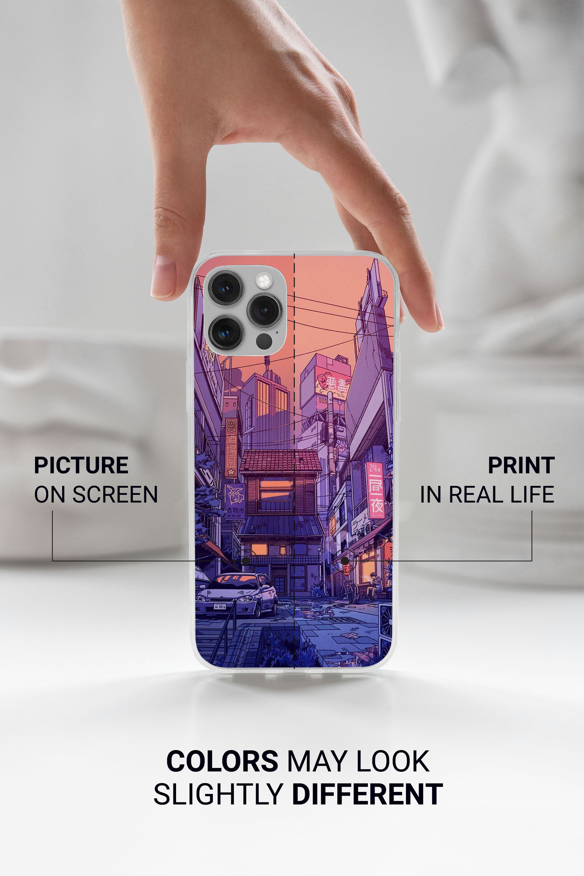 Lo-fi Cyberpunk Tokyo Minimal Art Phone Case for iPhone 14 13 - Etsy