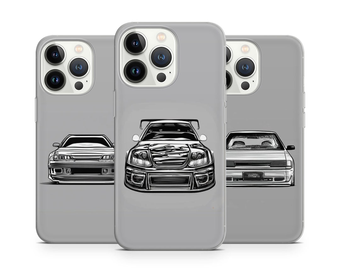 JDM Race Street Stance Drift Car Art Phone Case for iPhone 14 13 Pro ...