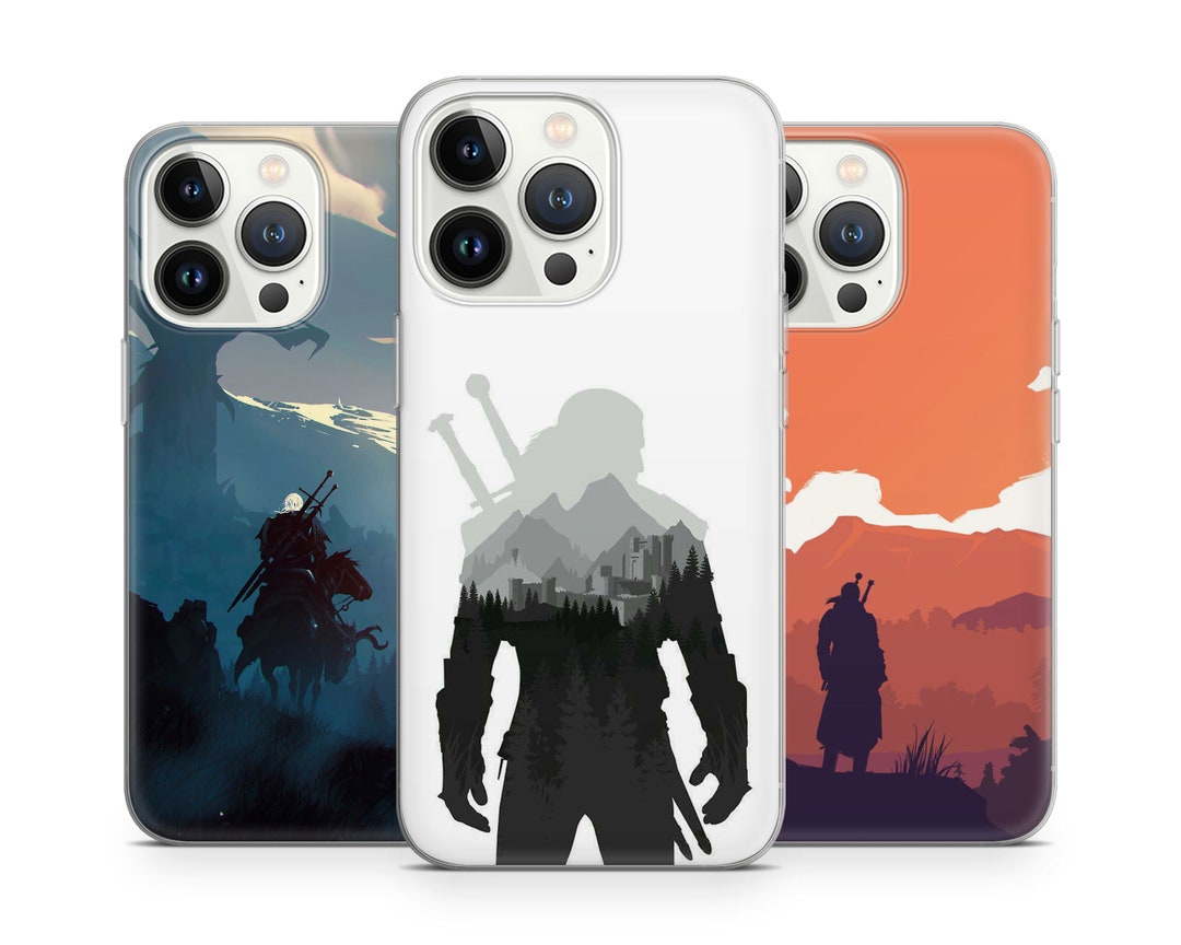 The Witcher Series Wolf Game Artwork Phone Case for iPhone 14 13 Pro ...