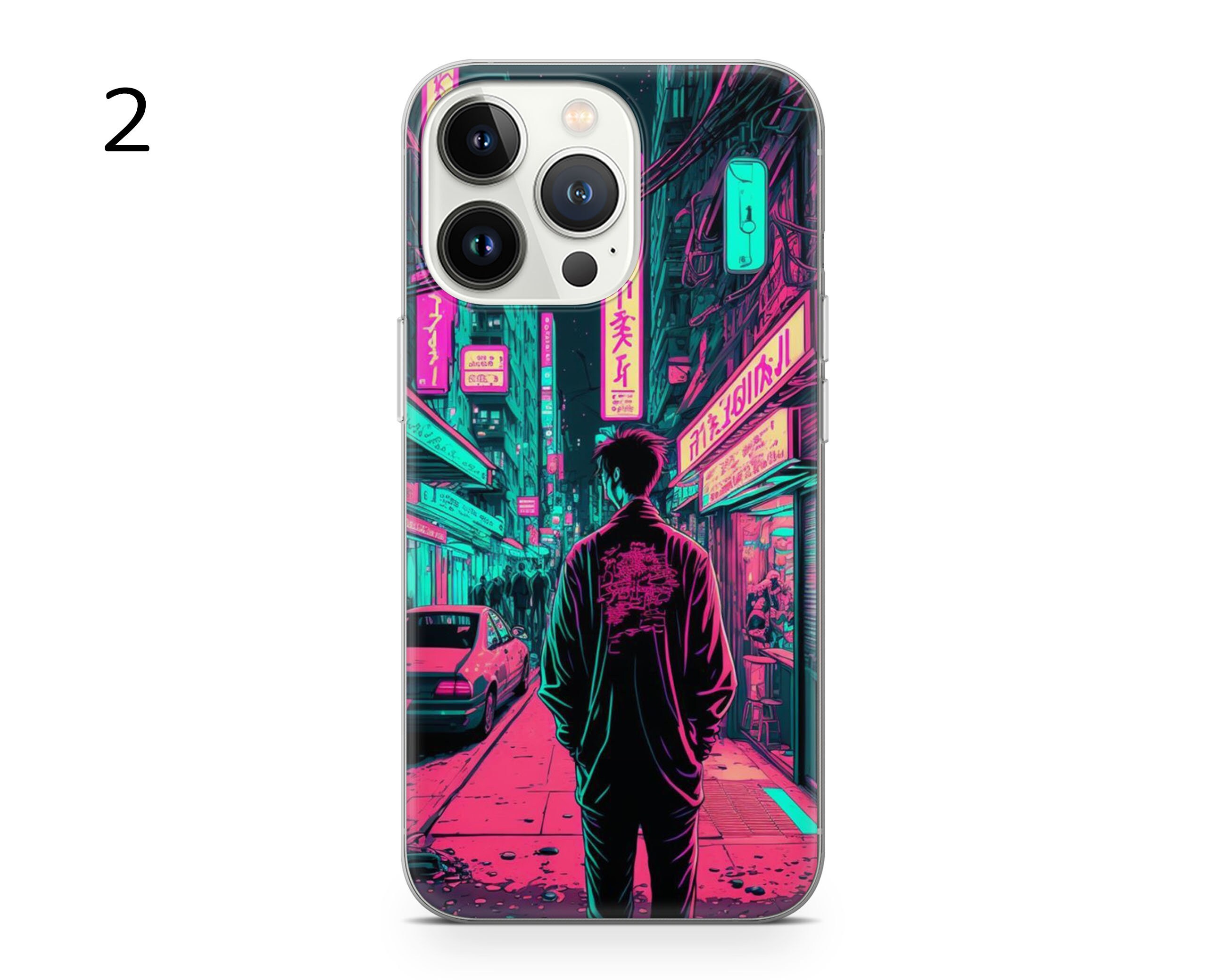 Lo-fi Cyberpunk Tokyo Minimal Art Phone Case for iPhone 14 13 - Etsy