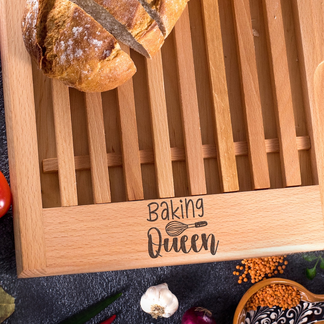 Reina de la panadería / tabla de pan personalizada / tablas de - Etsy ...